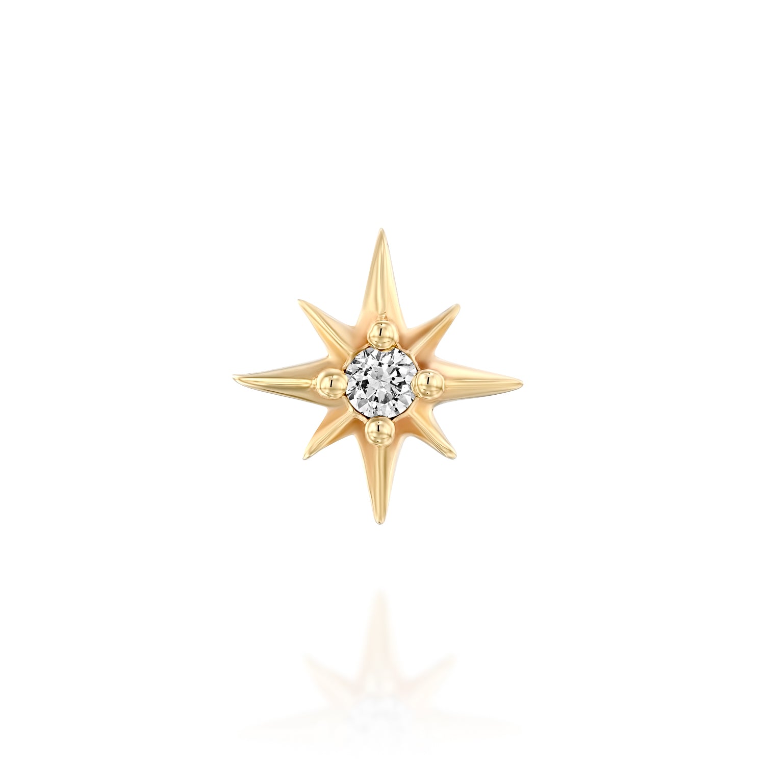 Compass Stud – IL Danielle Gerber Freedom Jewelry