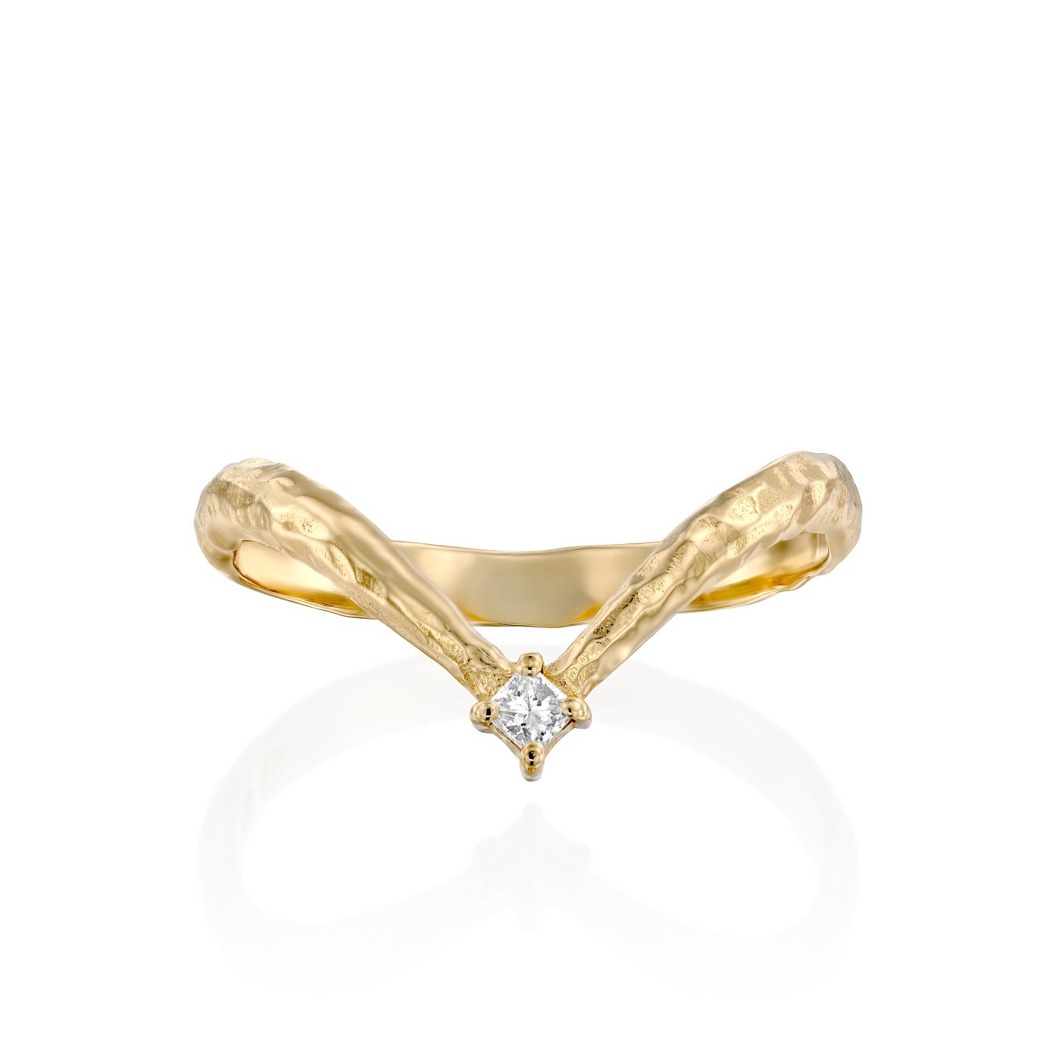 Mini Kimberly Ring- Diamond – IL Danielle Gerber Freedom Jewelry